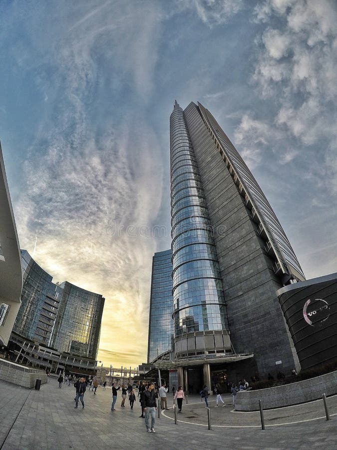 Modern Milan editorial photo. Image of modern, aulenti - 103524606