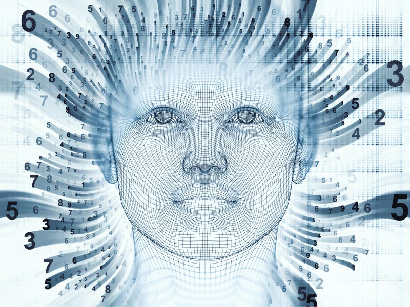 Modern Mind stock illustration. Illustration of human - 96168950