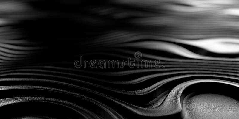 Modern Minimal Black Bend Abstract Organic Wave Lines Array Geometrical ...