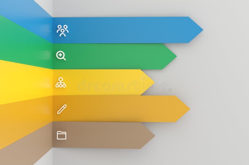 Modern and Minimal Design for Infographics Options Background Stock ...