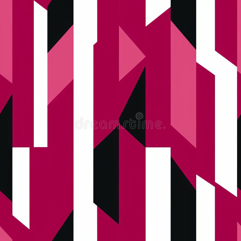 Modern Minimal Endless Pattern with Fuchsia Maroon Colors Stock ...