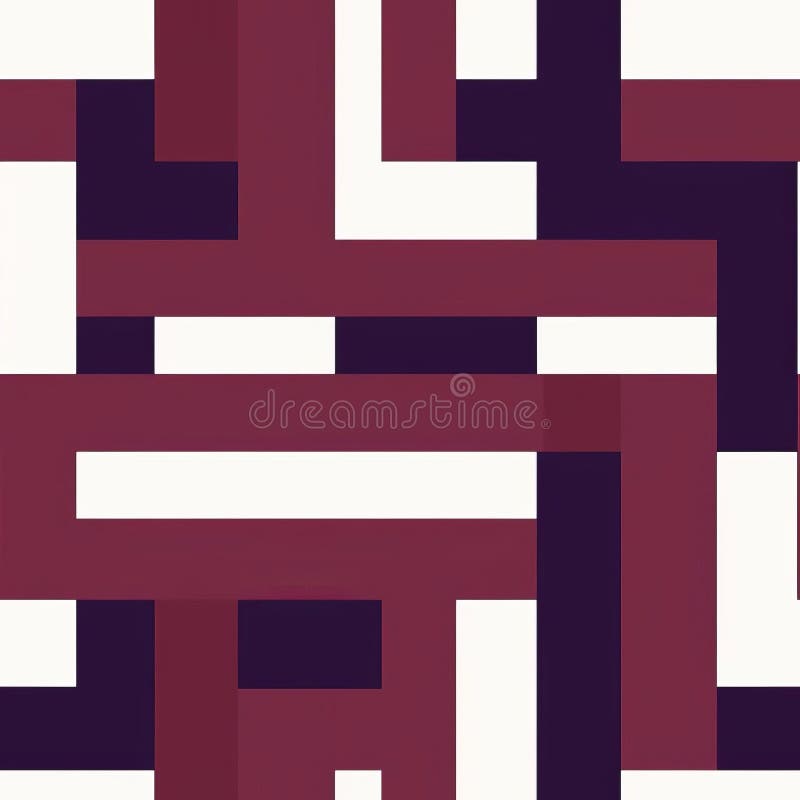 Modern Minimal Endless Pattern with Maroon Purple Hues Stock ...
