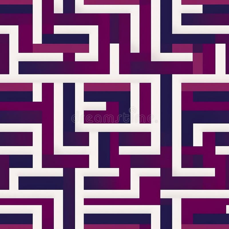 Modern Minimal Endless Pattern with Maroon Purple Hues Stock ...