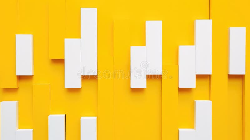 Modern Minimal Yellow Background Stock Illustration - Illustration of ...