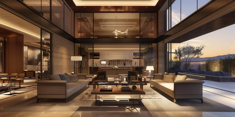 Modern Minimalism. Interior Design and Architecture Merging with a ...