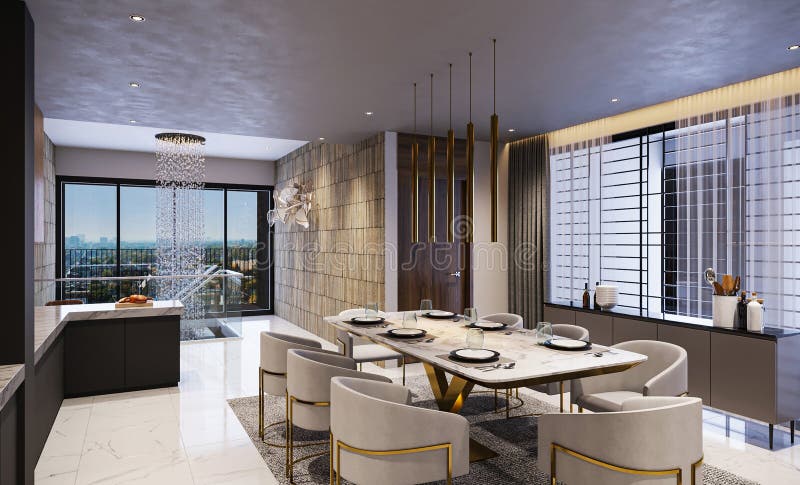 Modern Minimalism Streamlining Your Dining Room for a Clean and ...