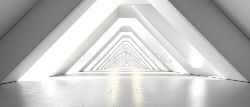 Modern Minimalist Architectural Pathway Stock Illustration ...