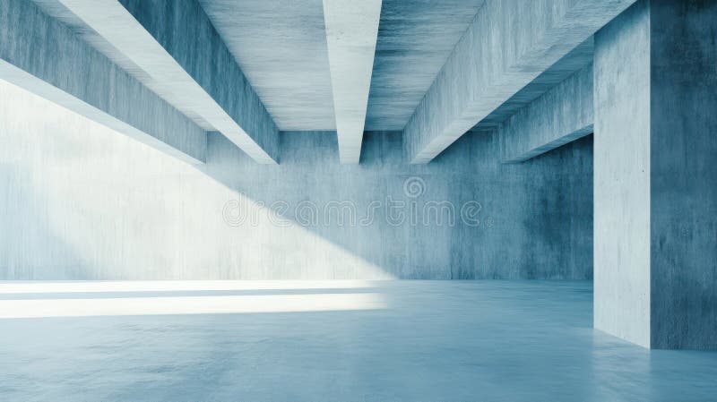 Modern Minimalist Architecture with Natural Light and Geometric Lines ...