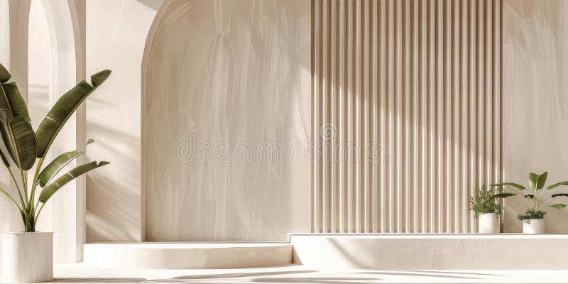 Modern Minimalist Backdrop with Intricate Layout Designs. Stock ...