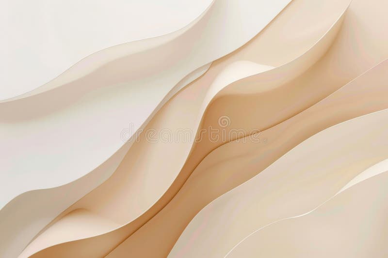 Modern Minimalist Background with Neutral Color Palette. Stock ...