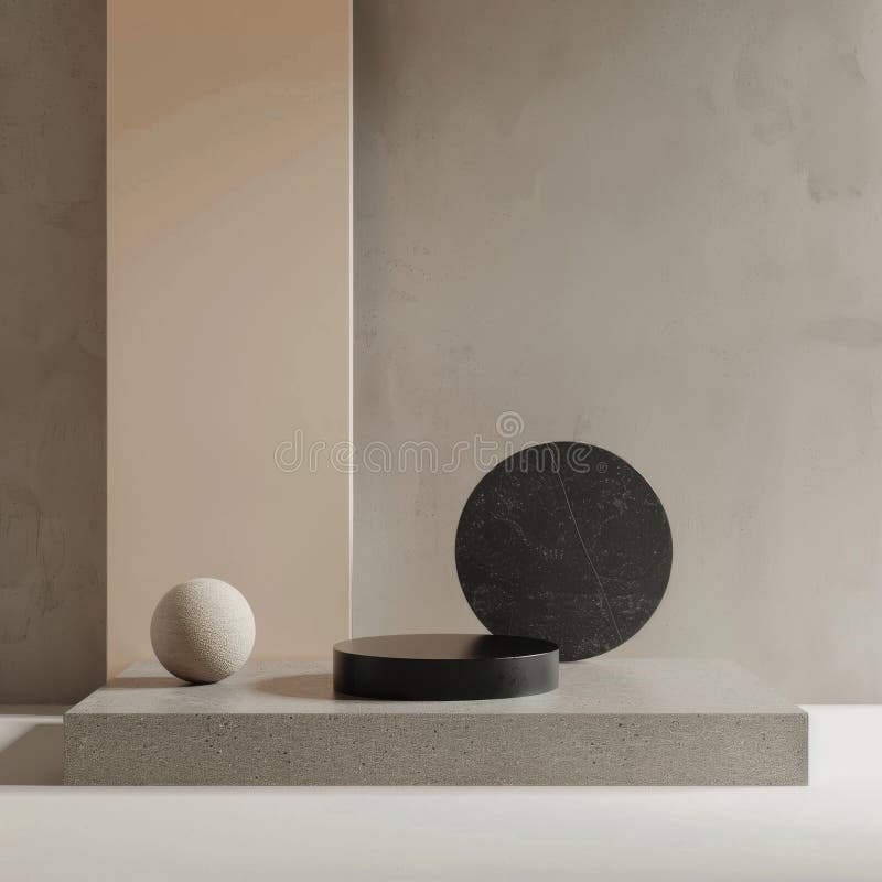 Modern Minimalist Background with Subtle, Sophisticated Tones. Stock ...