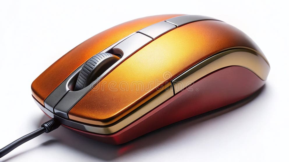 Modern Minimalist Computer Mouse Clean Lines Premium Design and ...