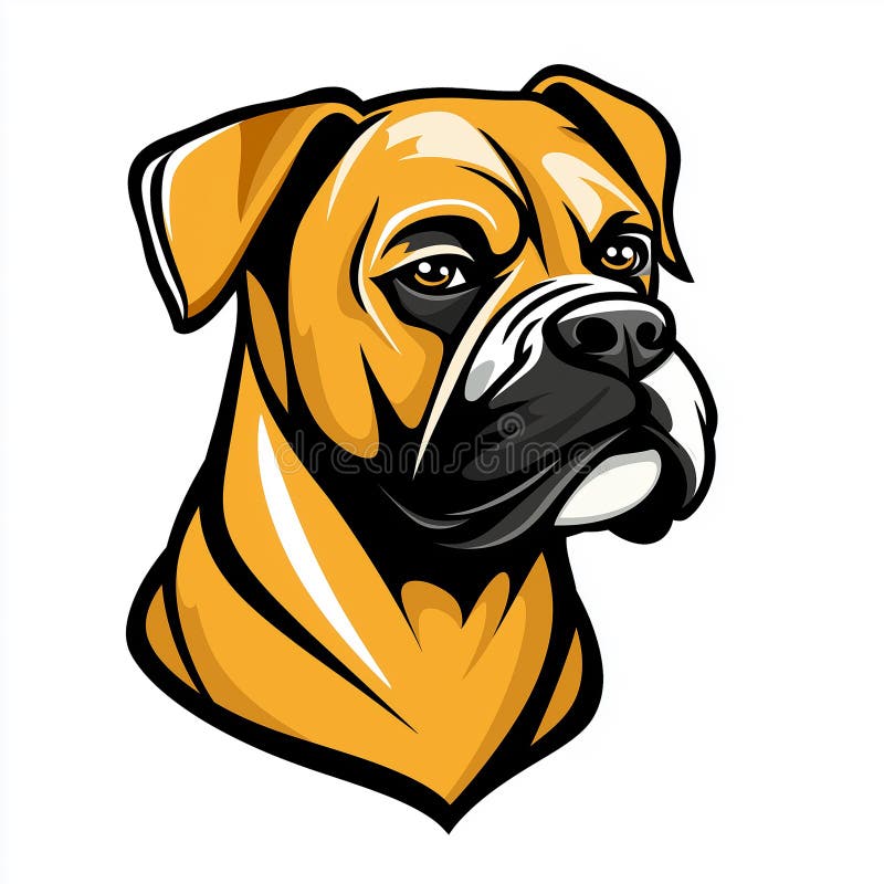 Boxer Dog Logo Stock Illustrations – 1,729 Boxer Dog Logo Stock ...
