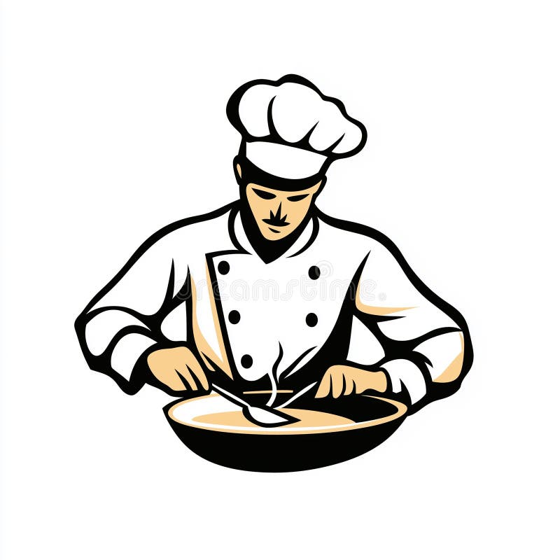 Chef and Cooking Logo Vector Icon Design Graphic for Digital and Print ...