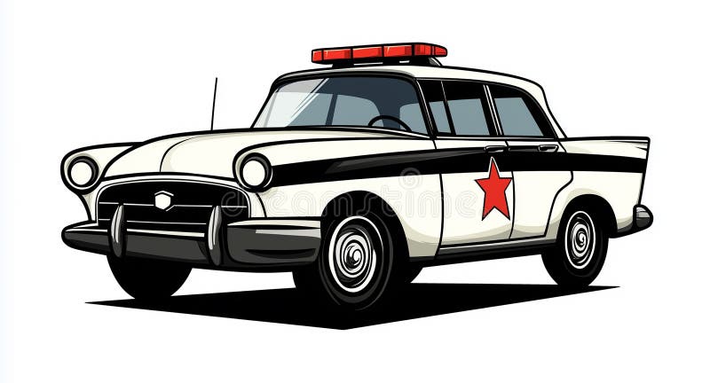 Police Car Logo Vector Icon Design Graphic for Digital and Print Media ...