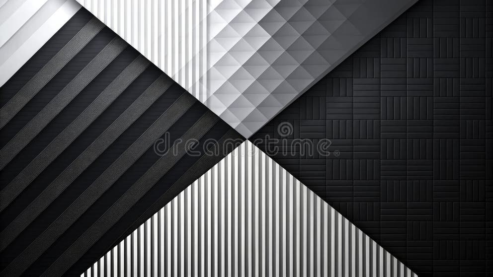 Modern Minimalist Diagonal Split Background a Striking Black and White ...