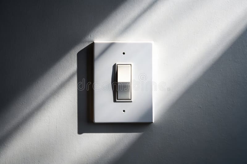 Modern Minimalist Electric Switch Silhouette Versatile Icon for ...