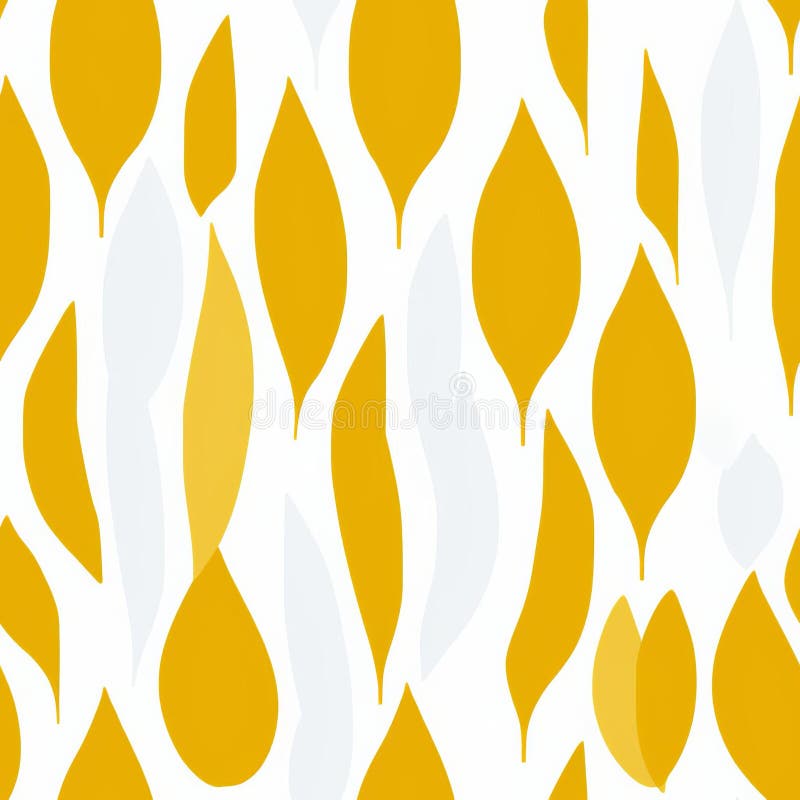 Modern Minimalist Endless Pattern Featuring White Mustard Hues Stock ...