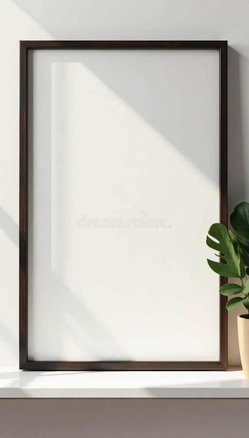 Modern Minimalist Frame with Geometric Border for Certificates , Grey ...