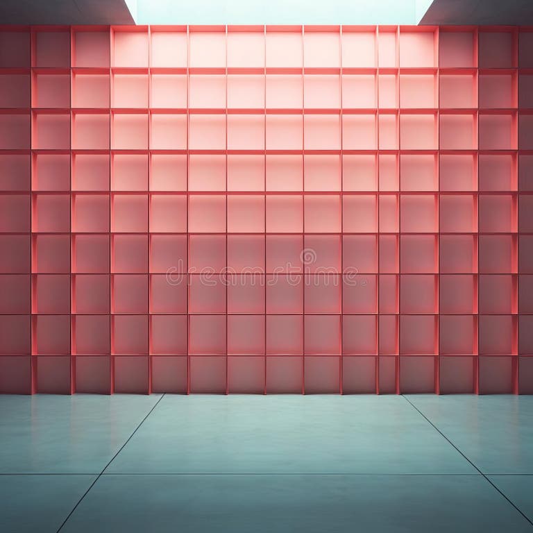 Modern Minimalist Grid Design with Staggered Blocks Pattern Stock ...