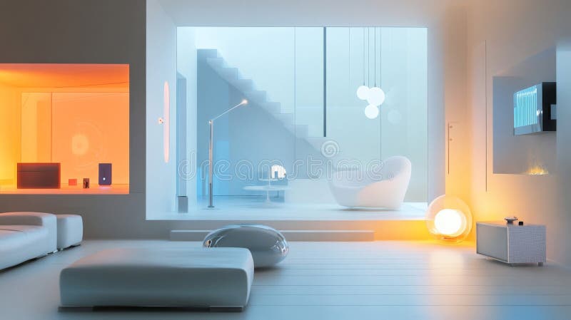 Modern Minimalist House with Open Floor Plan and Abundant Natural Light ...