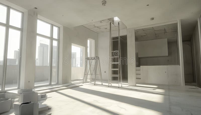 Modern Minimalist House Undergoing Extensive Renovation and ...