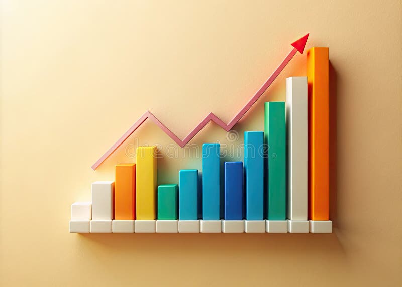 Modern Minimalist Infographics Colorful Charts and Graphs for Data ...