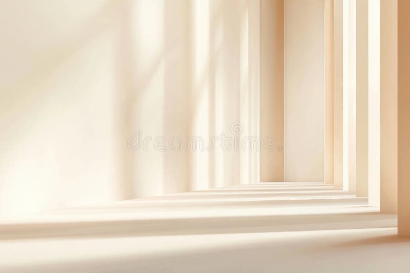 Modern Minimalist Interior with Soft Gradients Creating a Serene ...