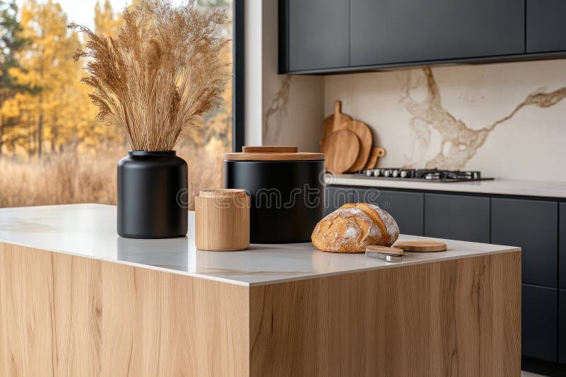 Modern Minimalist Kitchen Design Clean Countertops, Simple Tools, and ...