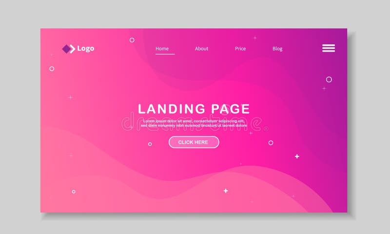 Minimalist Landing Page Stock Illustrations – 9,360 Minimalist Landing ...