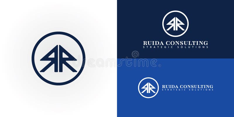 Modern and Minimalist Logo Design Features a Stylized Double R Shape ...