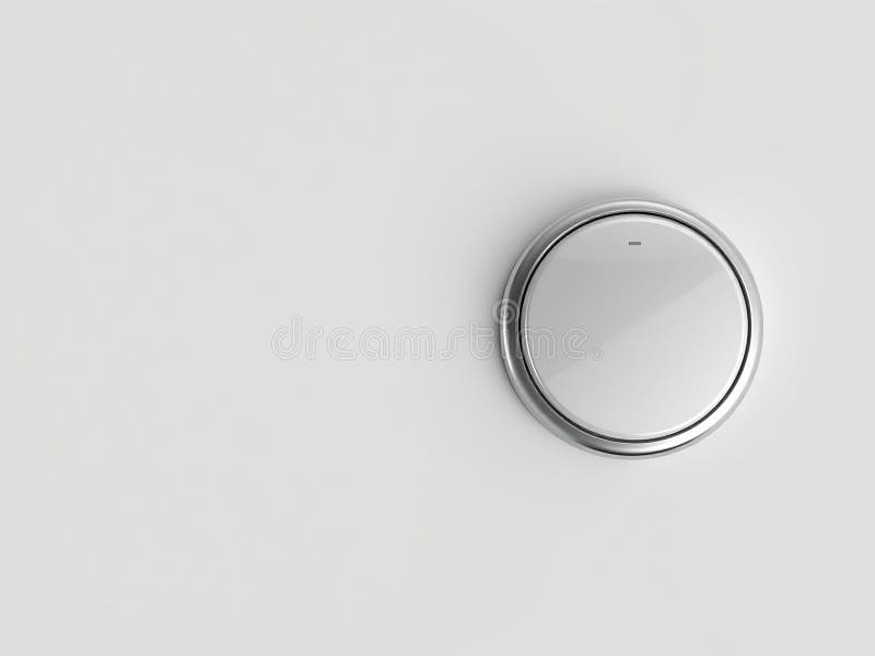 Modern Minimalist Number Button for UI Design Clean Sharp Digital ...