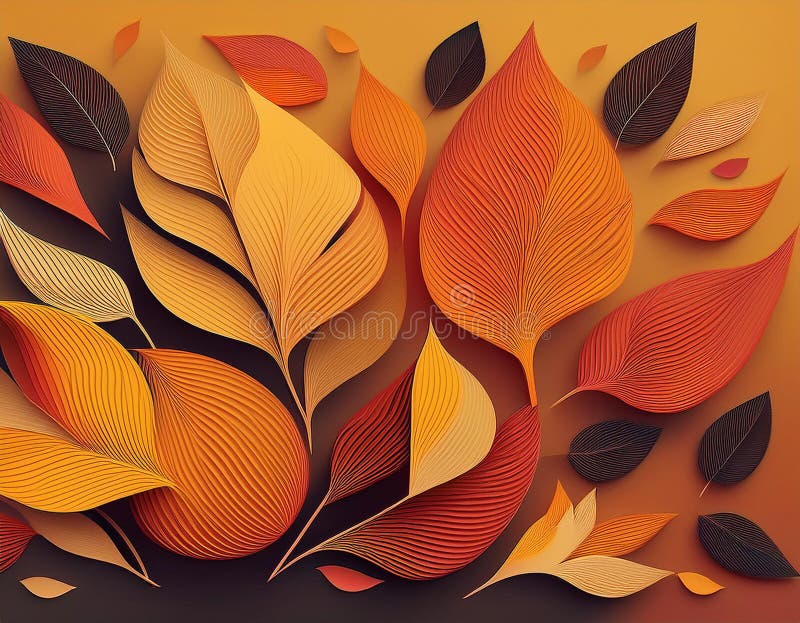 Modern Minimalist Pattern Geometric Shapes and Abstract Leaf Forms for ...