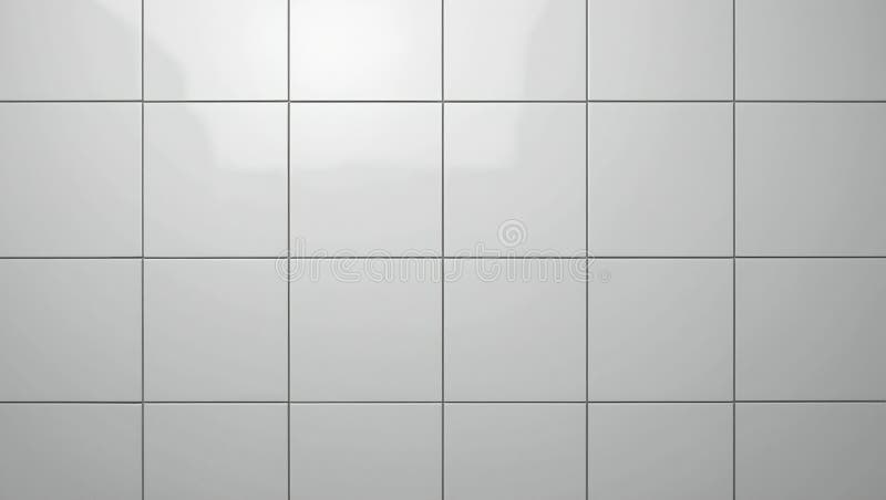 Modern Minimalist Polished Gray Tile Floor with Grid Pattern and Glossy ...