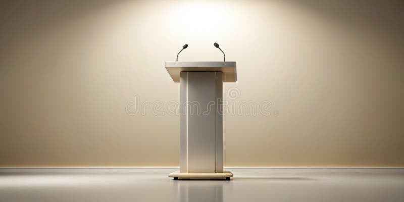 Modern Minimalist Presentation Stage Design for Conferences and ...