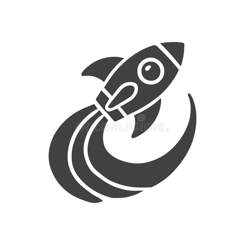 Modern Minimalist Rocket Icon Stock Illustrations – 938 Modern ...