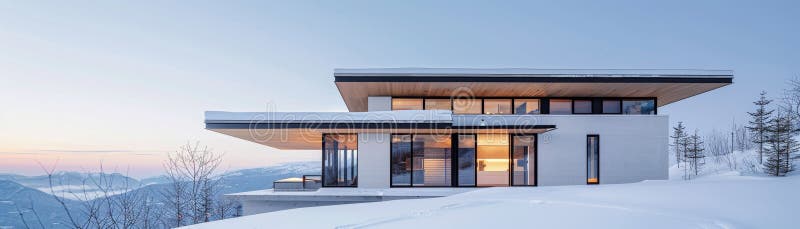 Modern Minimalist Roof Design with Customizable Overhang for ...