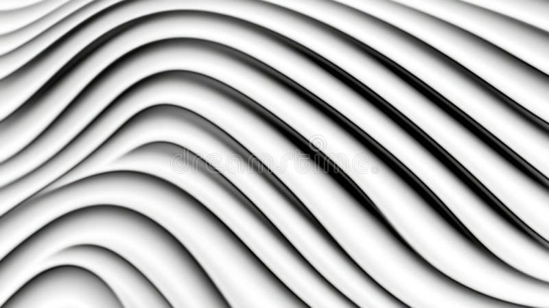 Modern Minimalist Seamless White Wave Texture Pattern for Elegant ...