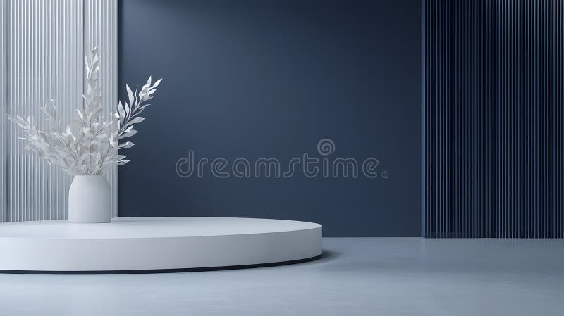 Modern Minimalist Showcase with Dynamic Shapes and Subtle Textures ...