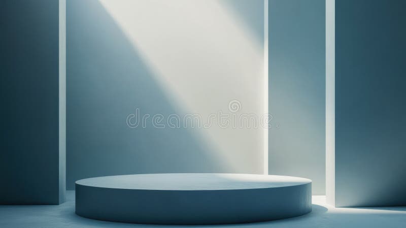 Modern Minimalist Space with Soft Gradients and Ample Room for Creative ...