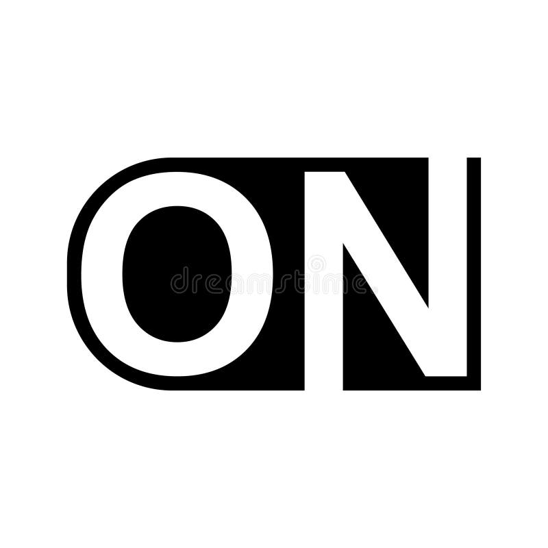 Modern, Minimalist Typography Illustration, with Bold Letters on ...