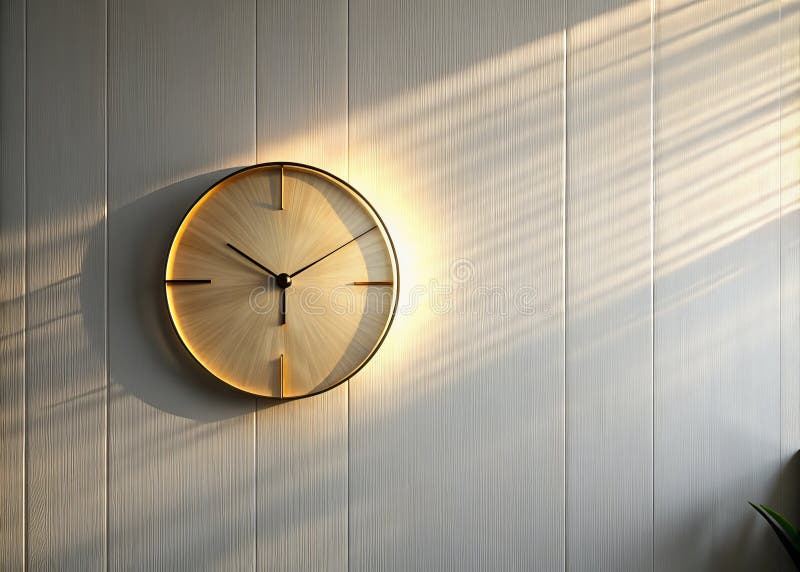 Modern Minimalist Wall Clock Sleek Design Perfect for Home or Office ...
