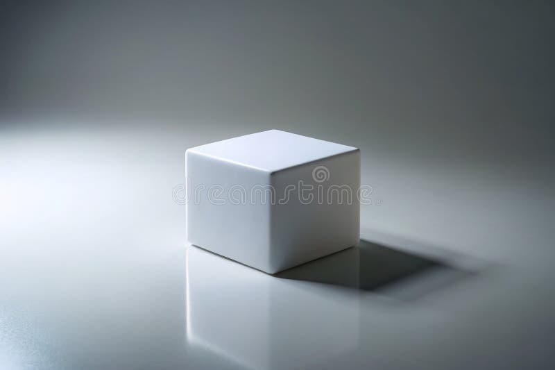 A Modern Minimalist White Cube Studio Geometric Design Photography Showcase for Interior Design ...