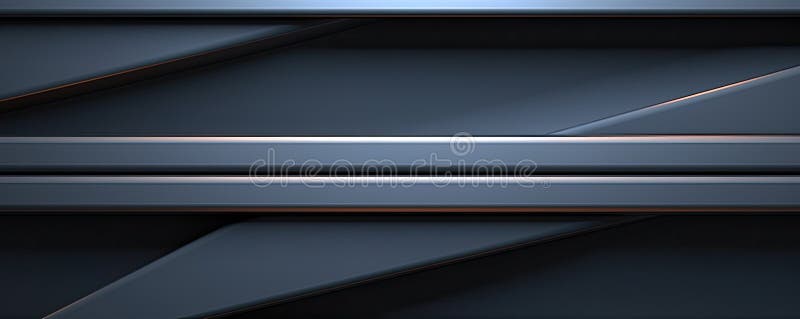 Modern and Minimalistic Background with Intersecting Horizontal Lines, Creating a Sense of ...