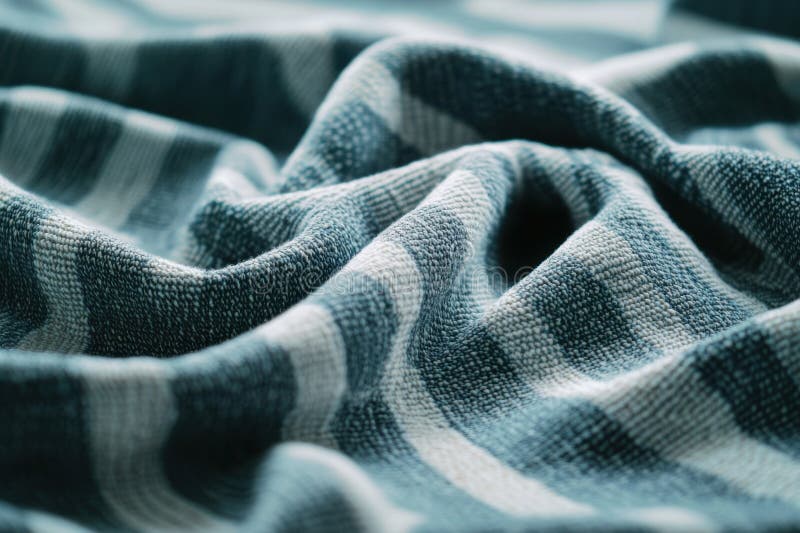 Modern Minimalistic Blue Striped Fabric Texture for Interior Design ...