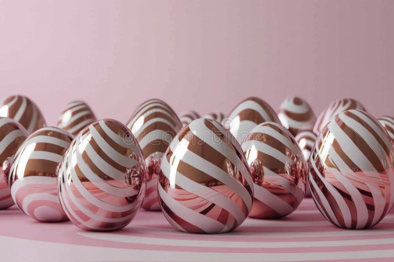 Modern Minimalistic Spheres with Striped Pattern for Elegant Decor or ...