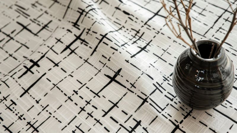 This Modern and Minimalistic Textile Features a Simple and Clean Grid ...