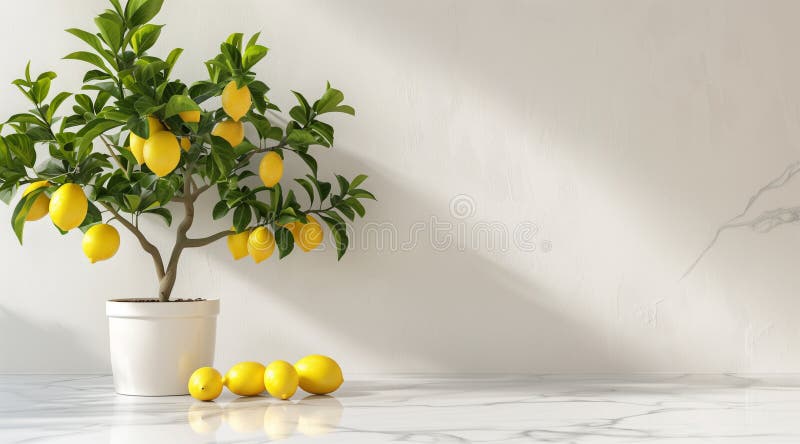 Modern Minimalistic White Kitchen Interior with Quartz Countertop and ...