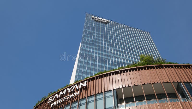 Modern Mixed-use Development Samyan Mitrtown Editorial Image - Image of ...