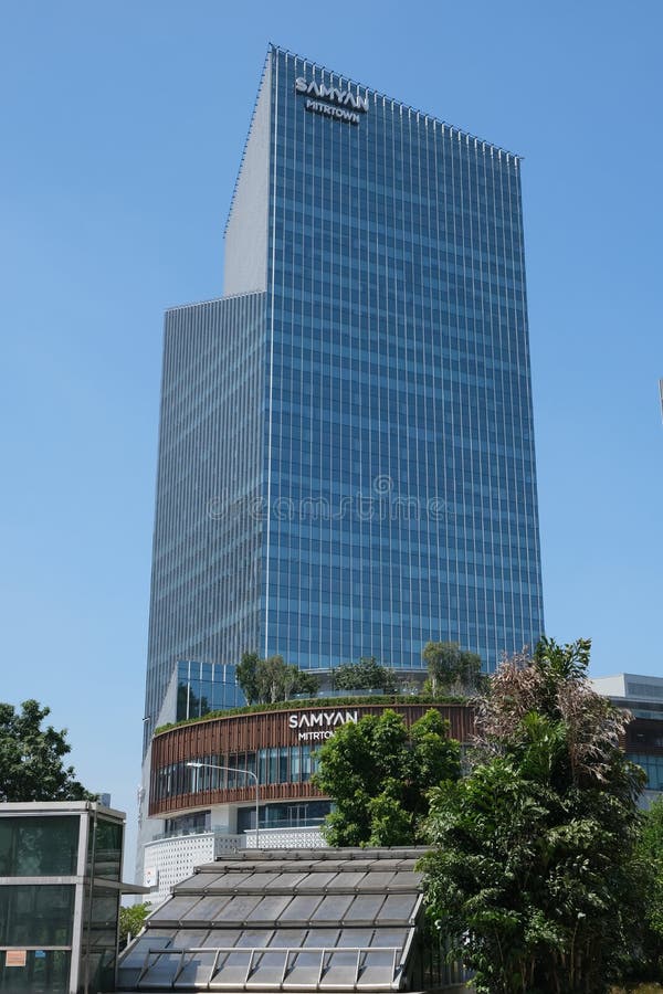 Modern Mixed-use Development Soars into Blue Sky Editorial Photography ...